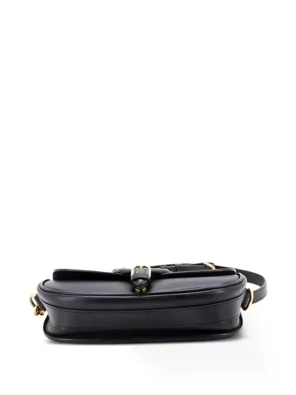 Dior Bobby Flap East West Crossbody Bag - Black