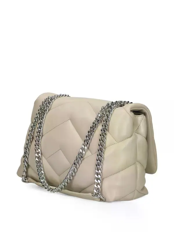 Armani Exchange Quilted Shoulder Bag With Chain Strap