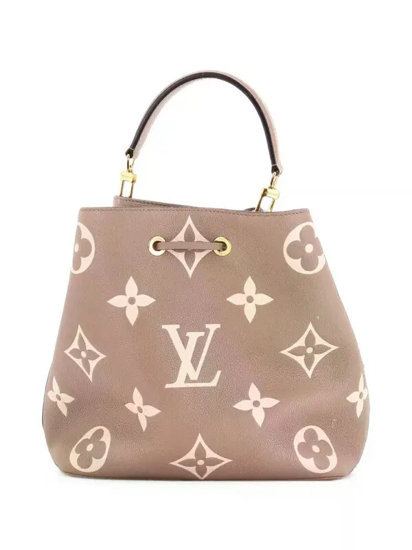 LOUIS VUITTON Monogram Empreinte Giant Mm Bucket Bag