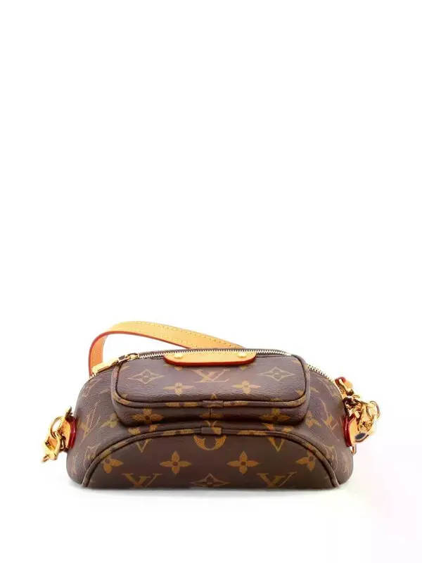 LOUIS VUITTON Bum Bag Monogram Canvas Mini Belt Bag