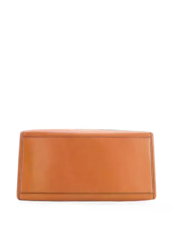 Fendi Sunshine Shopper Leather Large Tote Bag