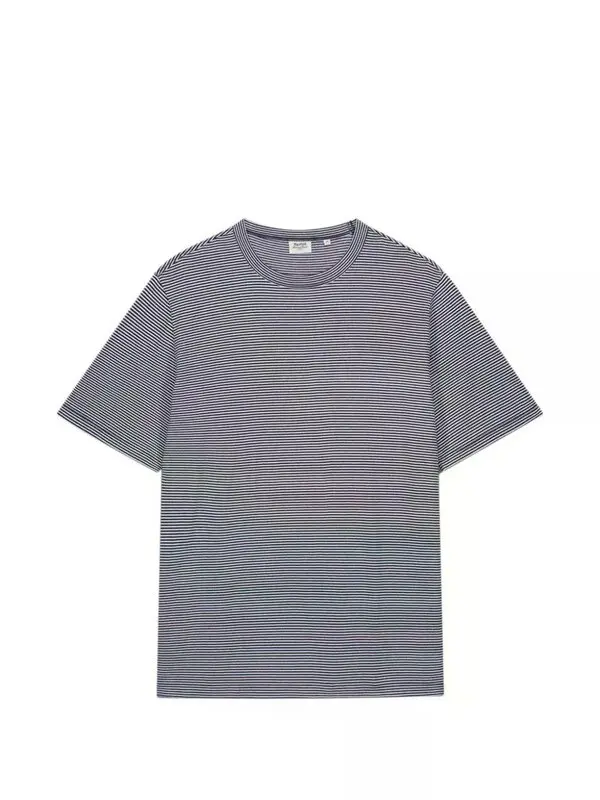 Hartford Striped Cotton T-shirt - Blue