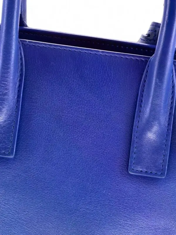 Saint Laurent Sac De Jour Bag Leather Nano Tote Bag