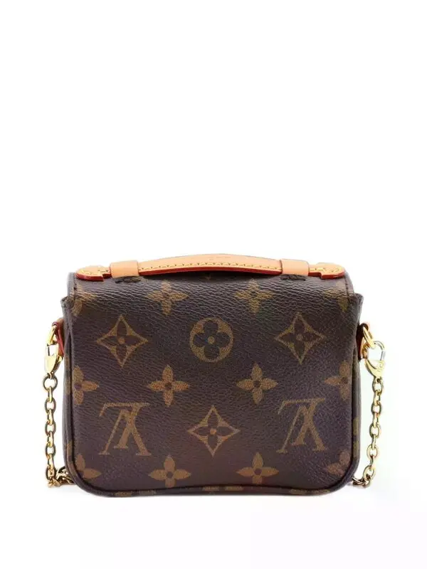 LOUIS VUITTON Micro Metis Monogram Canvas Crossbody Bag