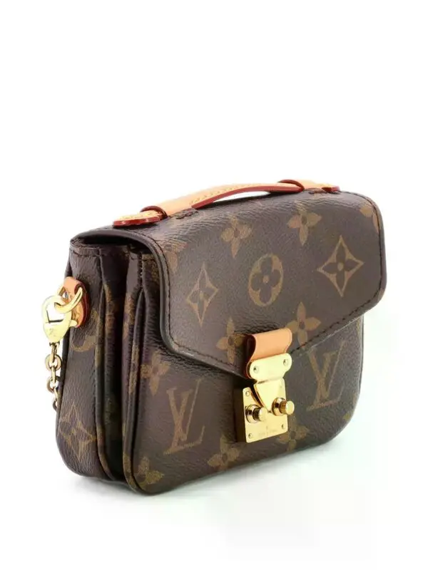 LOUIS VUITTON Micro Metis Monogram Canvas Crossbody Bag