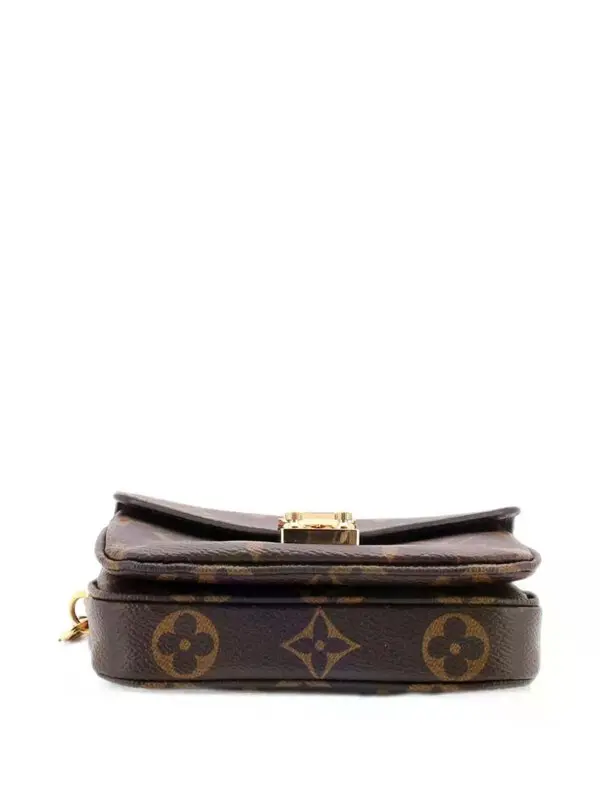LOUIS VUITTON Micro Metis Monogram Canvas Crossbody Bag