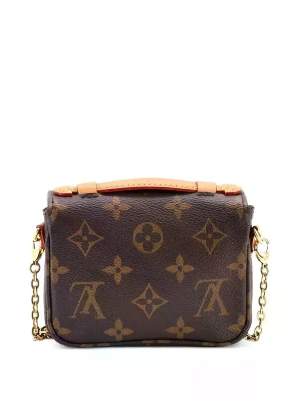 LOUIS VUITTON Micro Metis Monogram Canvas Crossbody Bag