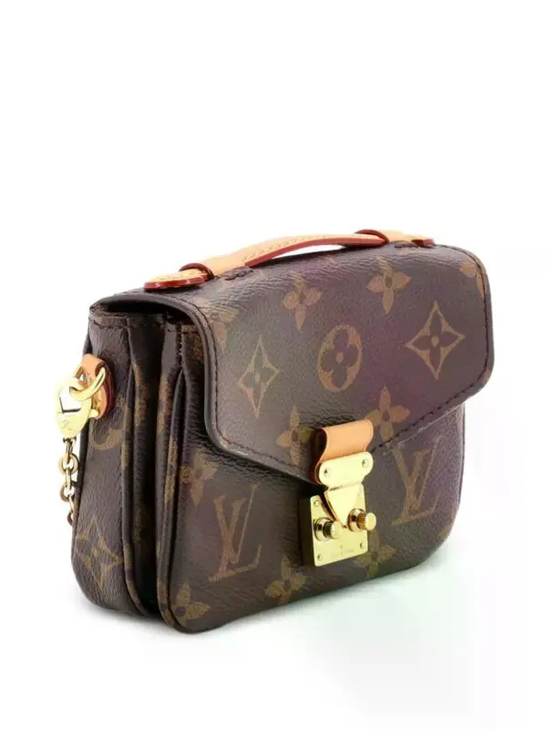 LOUIS VUITTON Micro Metis Monogram Canvas Crossbody Bag