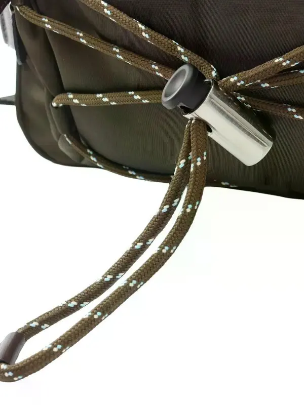 Prada 2013-2026 Tessuto Speed Lock Crossbody Bag - Brown