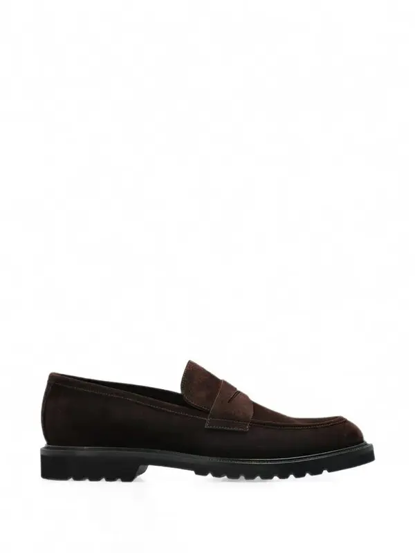 FABI Suede Loafers - Brown
