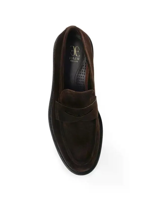 FABI Suede Loafers