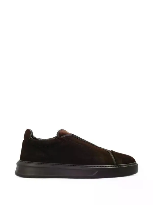 FABI Suede Slip-on Sneakers