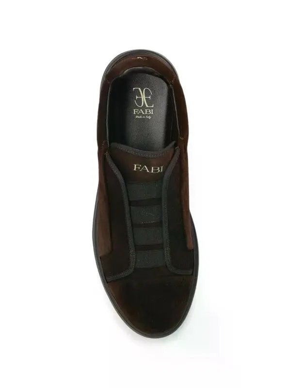 FABI Suede Slip-on Sneakers