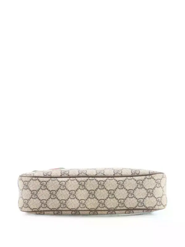 Gucci Ophidia Charm Shoulder Bag Gg Coated Canvas