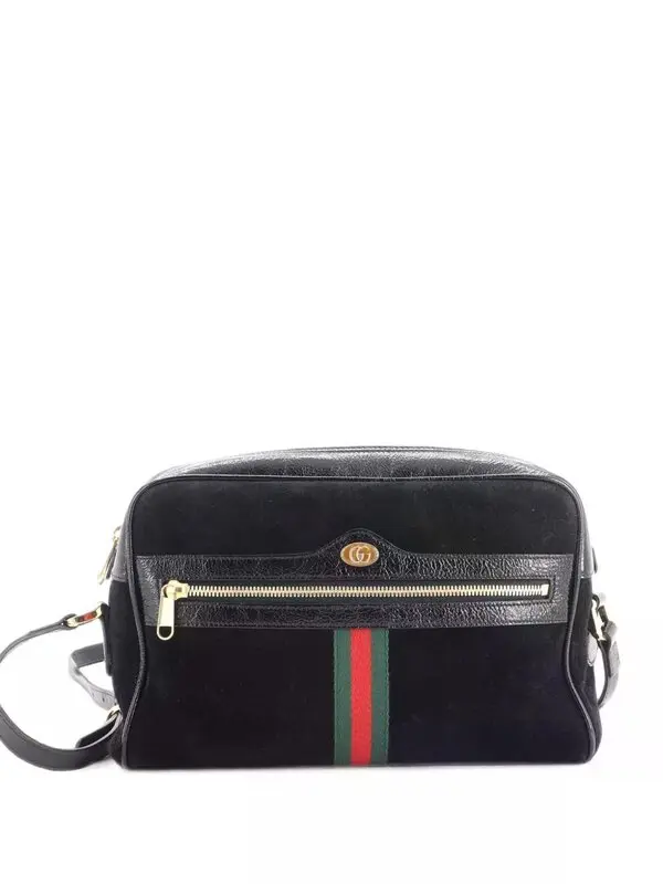 Gucci Ophidia Shoulder Bag Suede Small Crossbody Bag