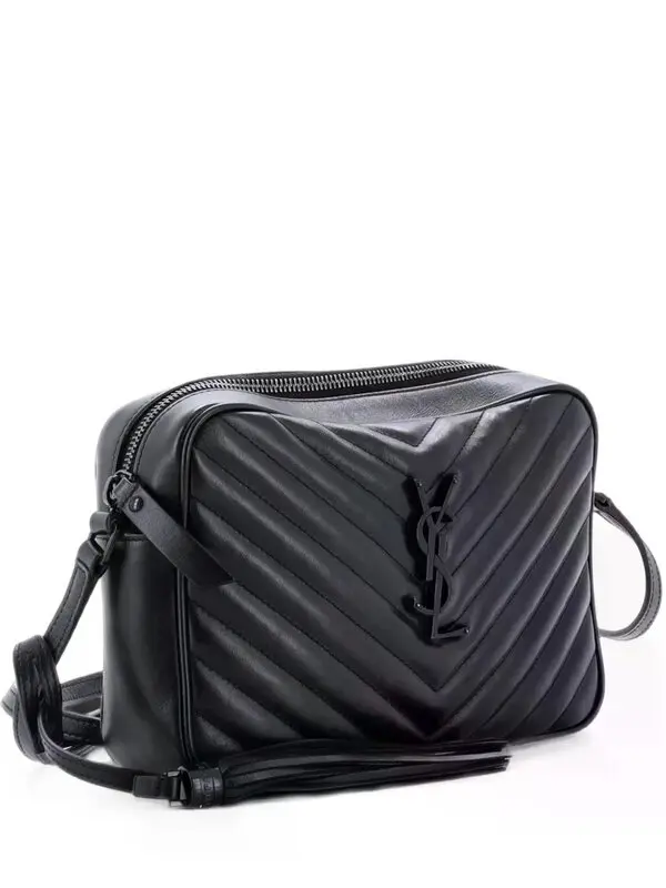 Saint Laurent Lou Camera Bag Matelasse Chevron Leather Small Crossbody Bag