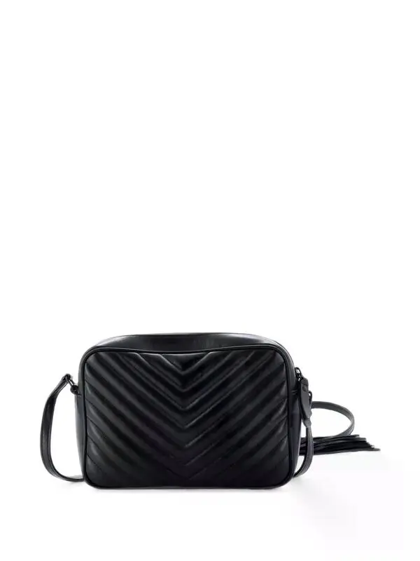 Saint Laurent Lou Camera Bag Matelasse Chevron Leather Small Crossbody Bag