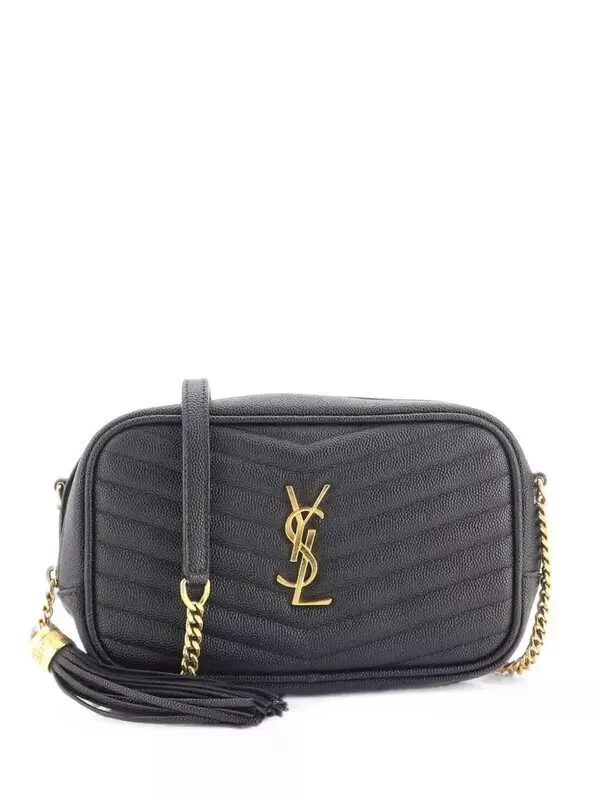 Saint Laurent Lou Camera Bag Matelasse Chevron Leather Mini Crossbody Bag