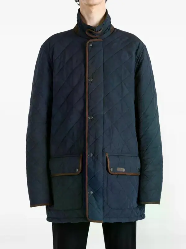 Barbour Thursby Quilted Corduroy-collar Jacket