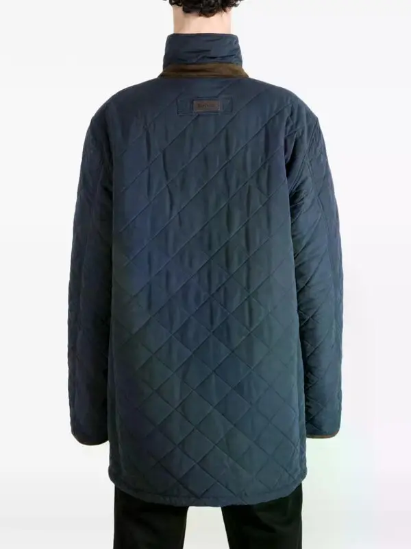 Barbour Thursby Quilted Corduroy-collar Jacket