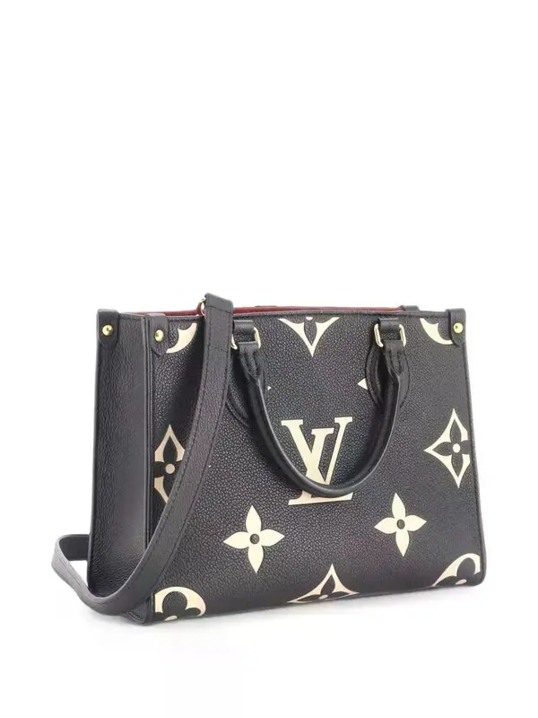 LOUIS VUITTON Onthego Bicolor Monogram Empreinte Giant Pm Tote Bag