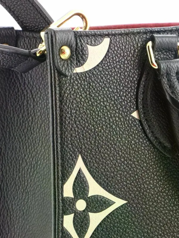 LOUIS VUITTON Onthego Bicolor Monogram Empreinte Giant Pm Tote Bag