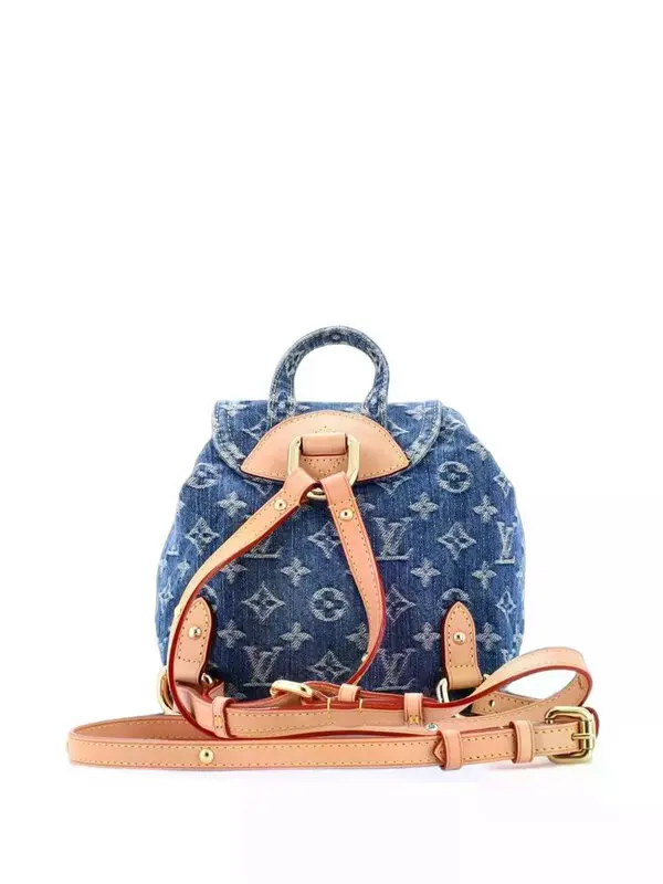 LOUIS VUITTON Venice Monogram Denim Backpack