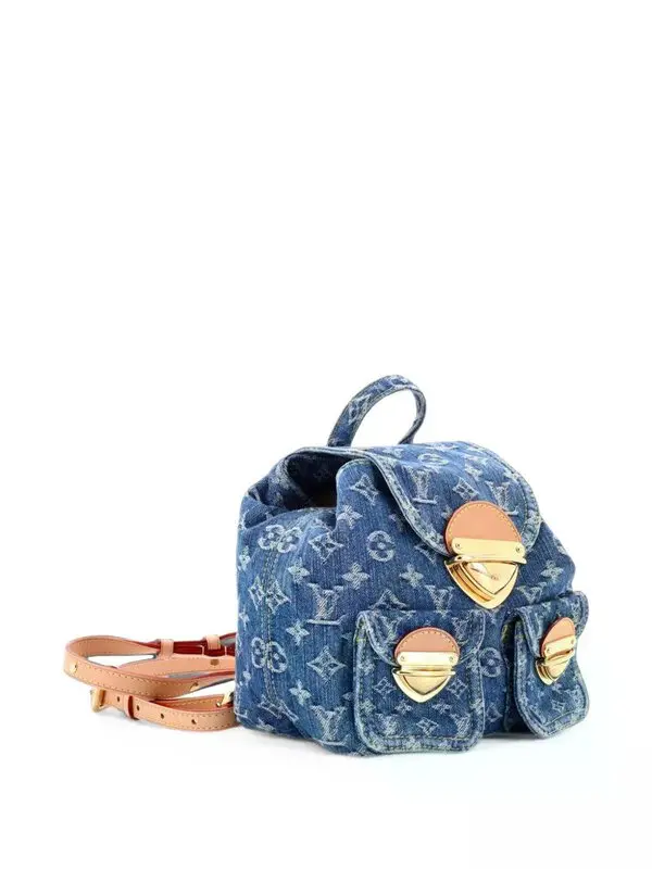 LOUIS VUITTON Venice Monogram Denim Backpack