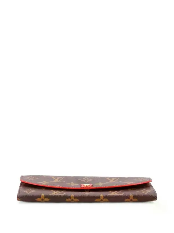 LOUIS VUITTON Emilie Wallet Limited Edition Blooming Flowers Monogram Canvas Small Wallets