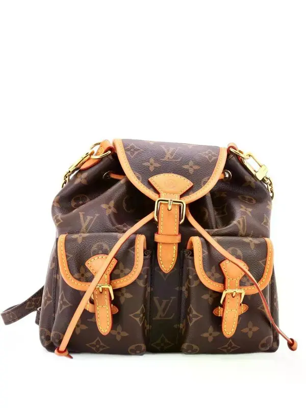 LOUIS VUITTON Excursion Monogram Canvas Pm Backpack - Brown