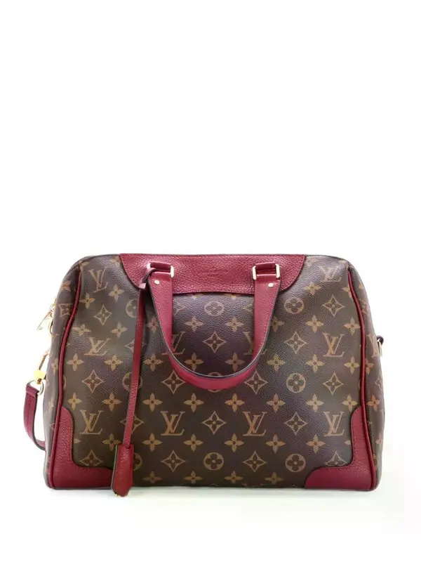 LOUIS VUITTON Monogram Canvas And Leather Retiro Nm Satchel - Pink