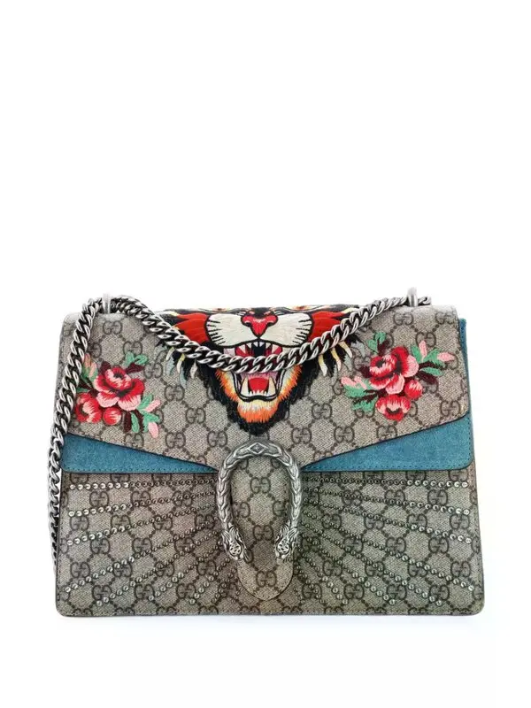 Gucci Dionysus Gg Coated Canvas Medium Shoulder Bag