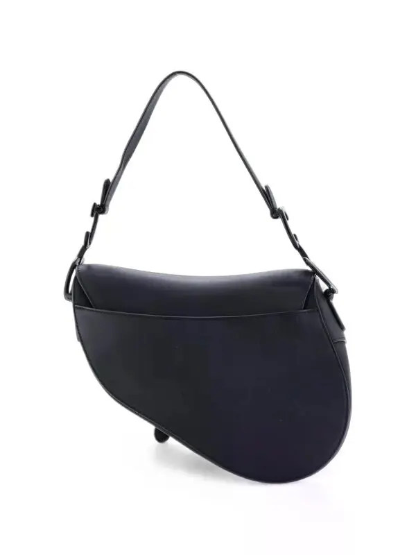 Dior Ultra Matte Saddle Handbag Leather Medium Shoulder Bag