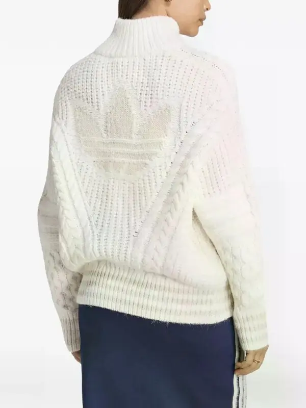 Adidas Firebird Cable-knit Cardigan