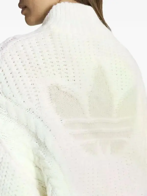Adidas Firebird Cable-knit Cardigan