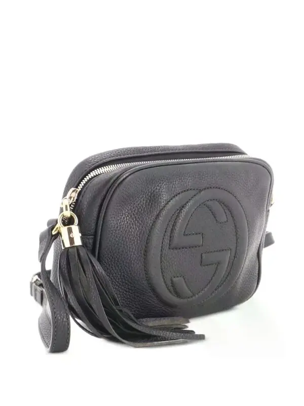 Gucci Soho Disco Leather Small Crossbody Bag - Black