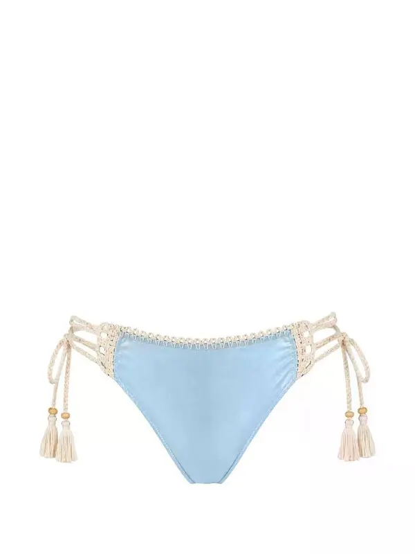 DEL MAAR Nikte Latina Reversible Bikini Bottoms - Blue