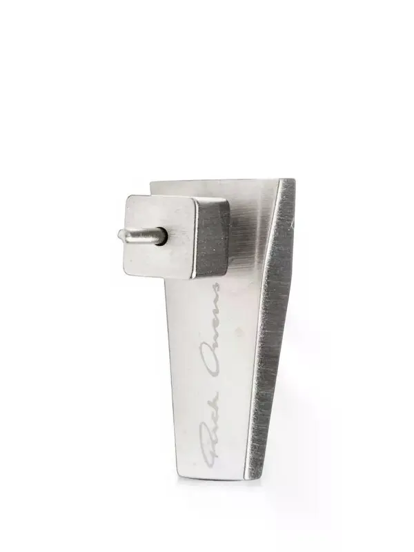 Rick Owens Crystal-embellished Single Earring - Silver