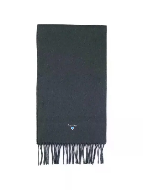 Barbour Lambswool Scarf - Green