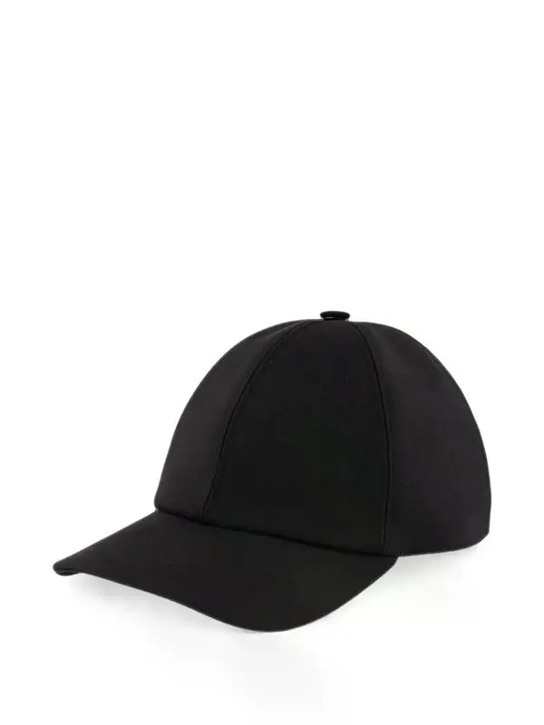 Fendi Cotton Baseball Cap - Black