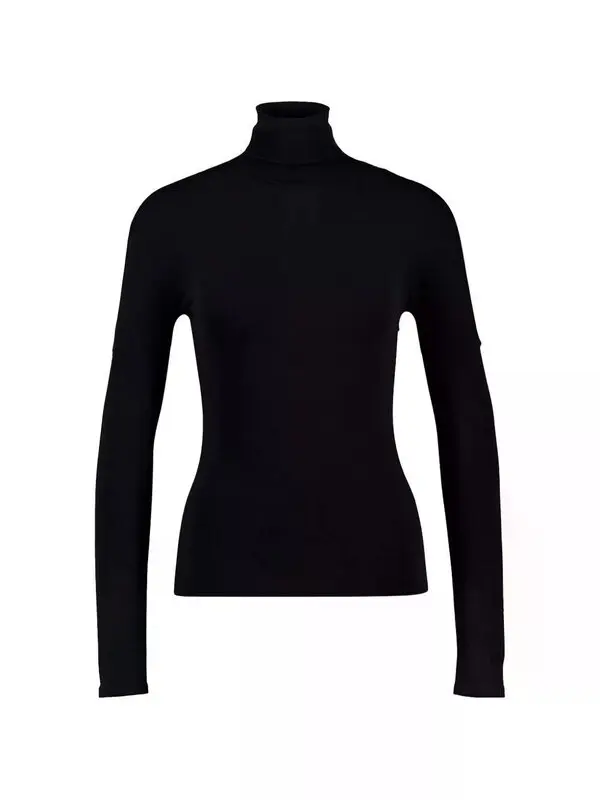 Gucci High-neck Long-sleeve T-shirt - Black