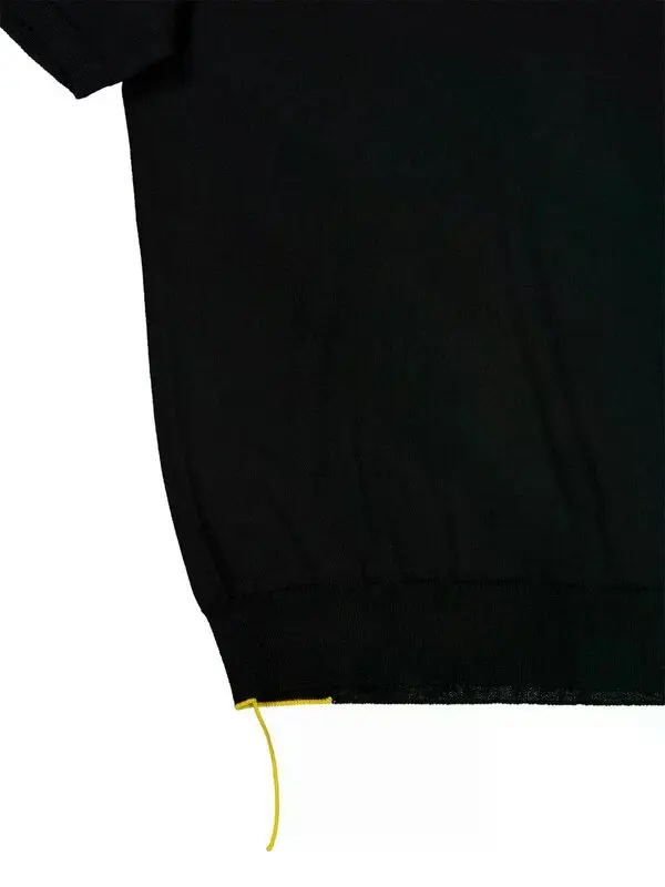 Fendi Fine-knit Wool Polo Shirt