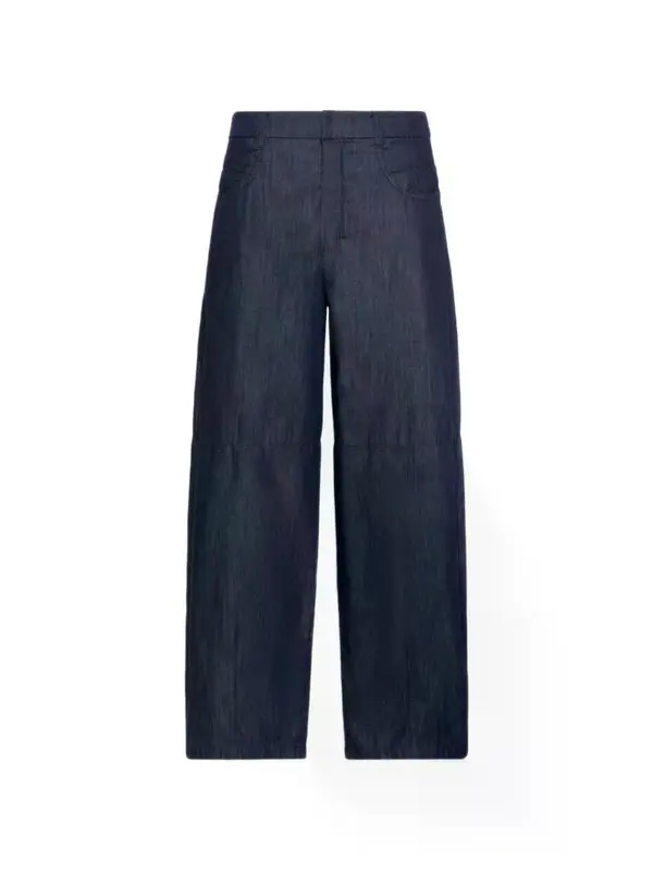 Max Mara Barrel-leg Jeans - Blue