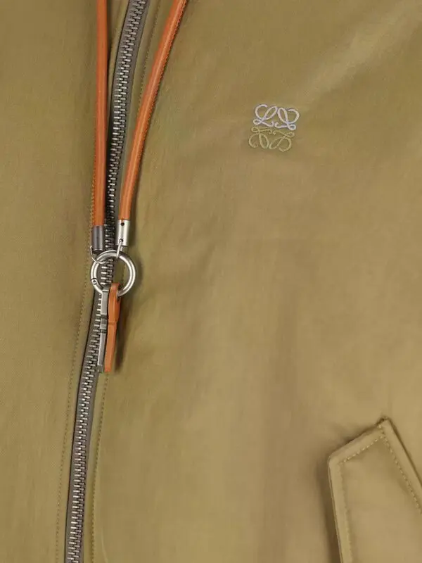 Loewe Hooded Bomber Jacket