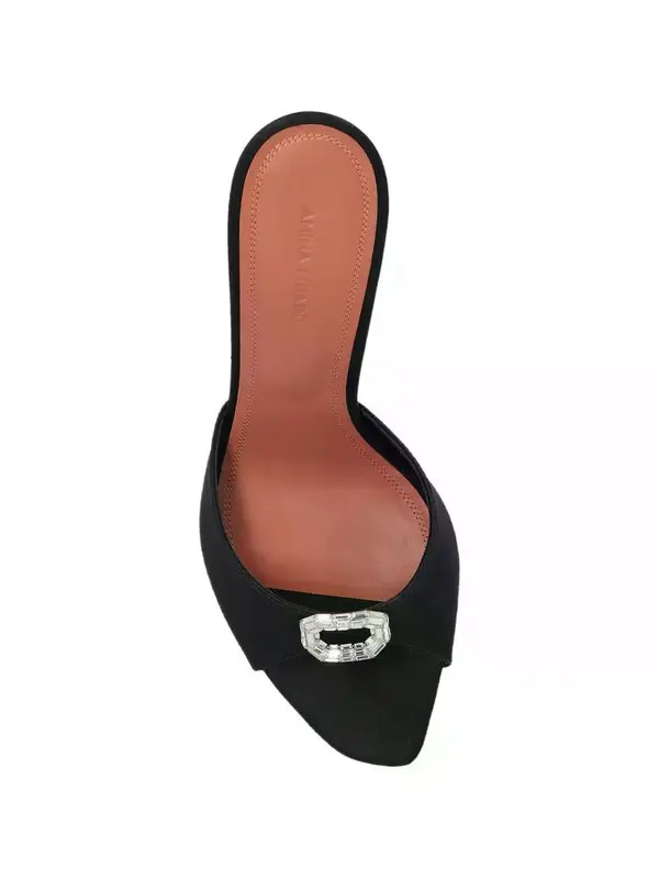 Amina Muaddi Mini Camelia Crystal-embellished Sandals