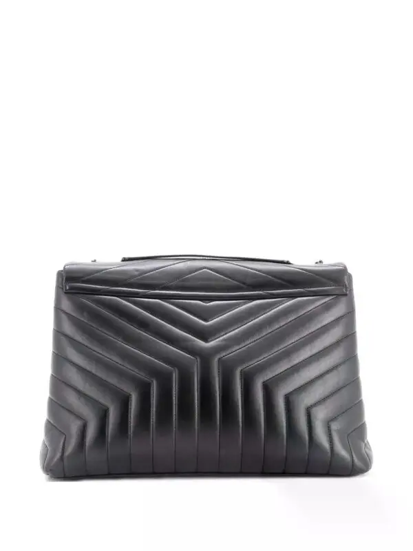 Saint Laurent Loulou Matelasse Chevron Leather Shoulder Bag