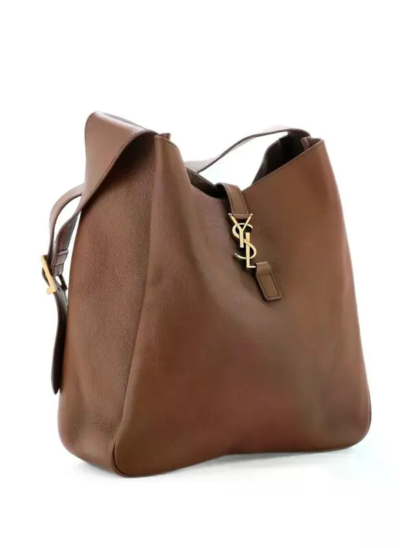 Saint Laurent Le 5 A 7 Hobo Bag - Brown