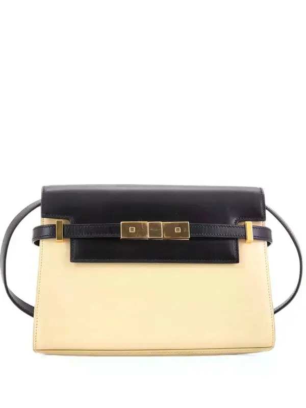 Saint Laurent Manhattan Leather Small Shoulder Bag