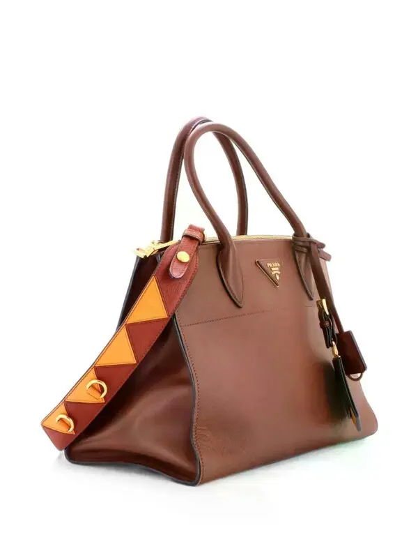 Prada Paradigme Tote Saffiano Leather Medium Satchel