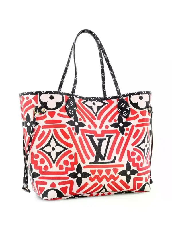 LOUIS VUITTON Limited Edition Crafty Monogram Giant Tote Bag - Red